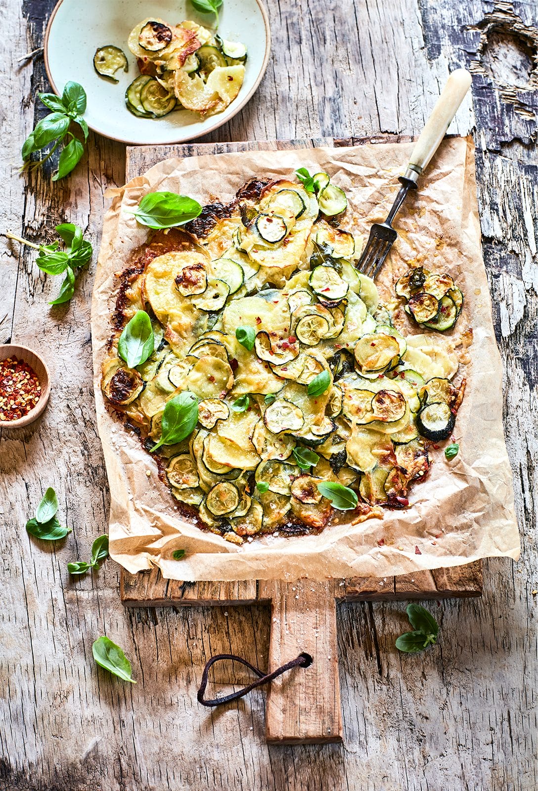 Free-form Potato And Courgette Pie Recipe - WOMAN