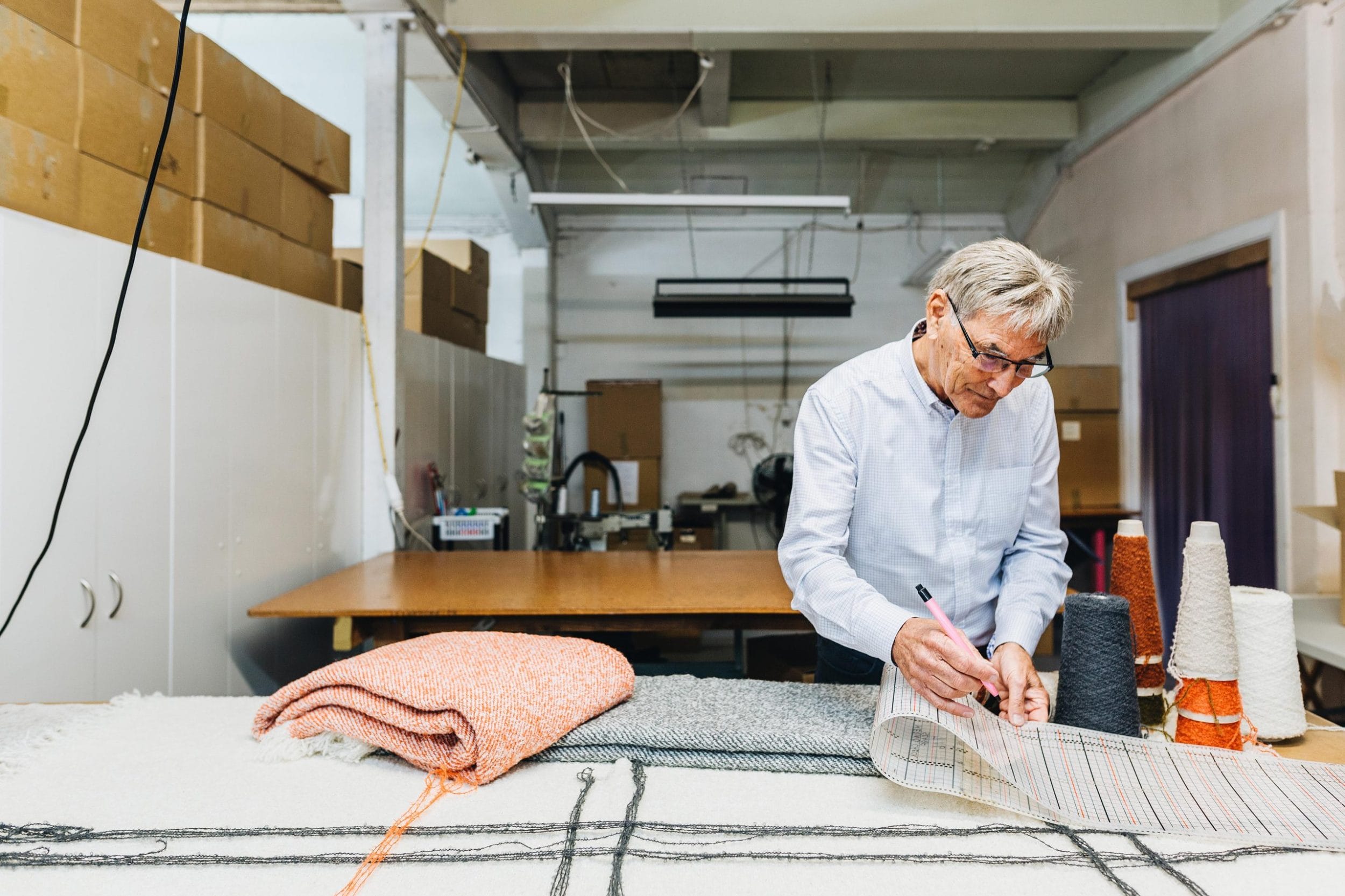 Meet the textile weaver bringing New Zealand mohair and wool to the ...