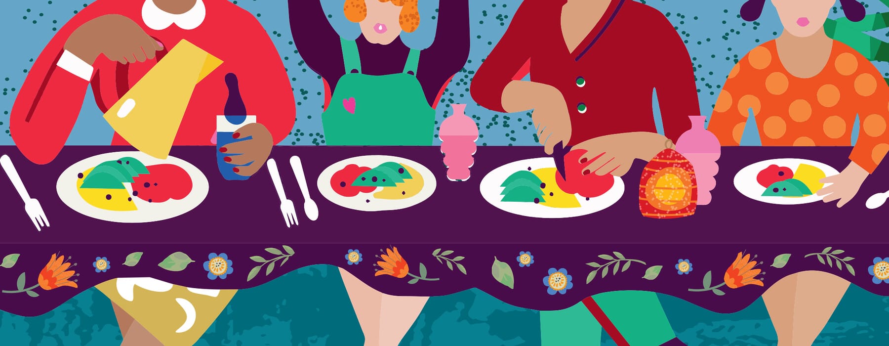 Get playful: how to make dinnertime fun with the kids - WOMAN